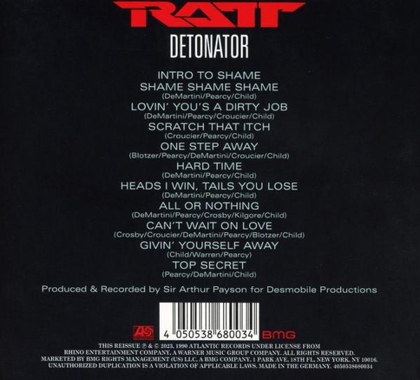 Ratt | Ratt - Detonator - (CD) Rock & Pop CDs - MediaMarkt