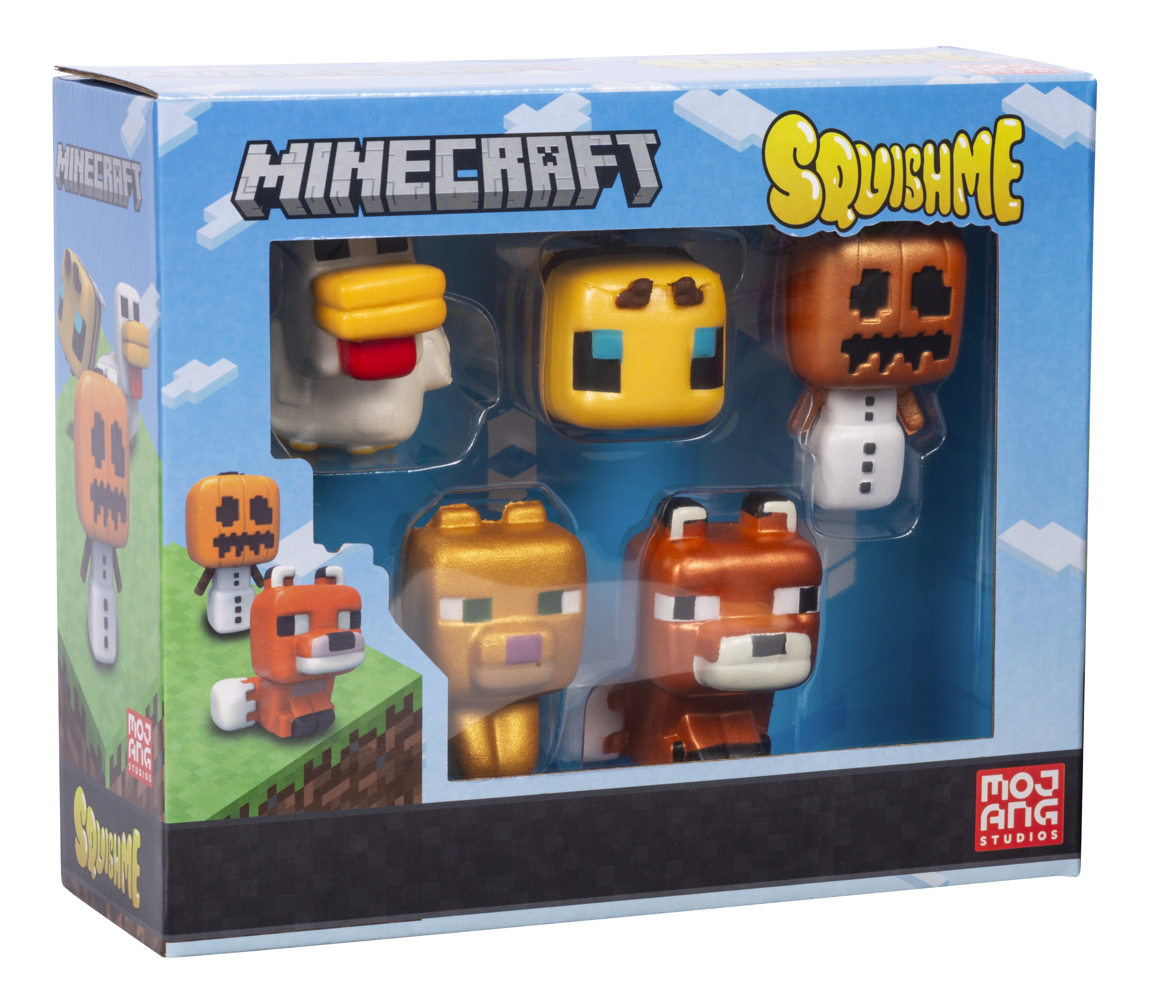 JUST TOYS Minecraft SquishMe Series 3 Collector's Box (Serie 3 ...