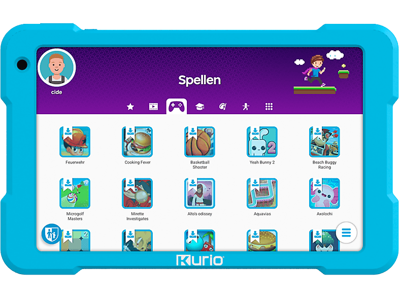 KURIO Tab Pro | 10.1 inch | 32 GB - Blauw - Wifi + kopen? | MediaMarkt