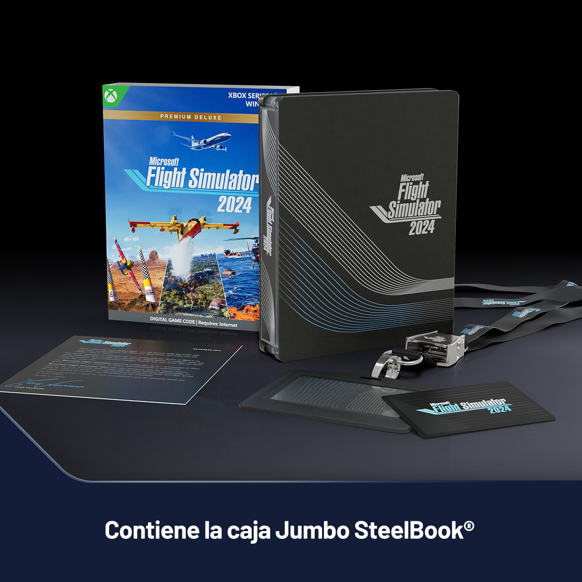 Xbox Series X|S & PC Microsoft Flight Simulator 2024 (Ed Premium Deluxe ...