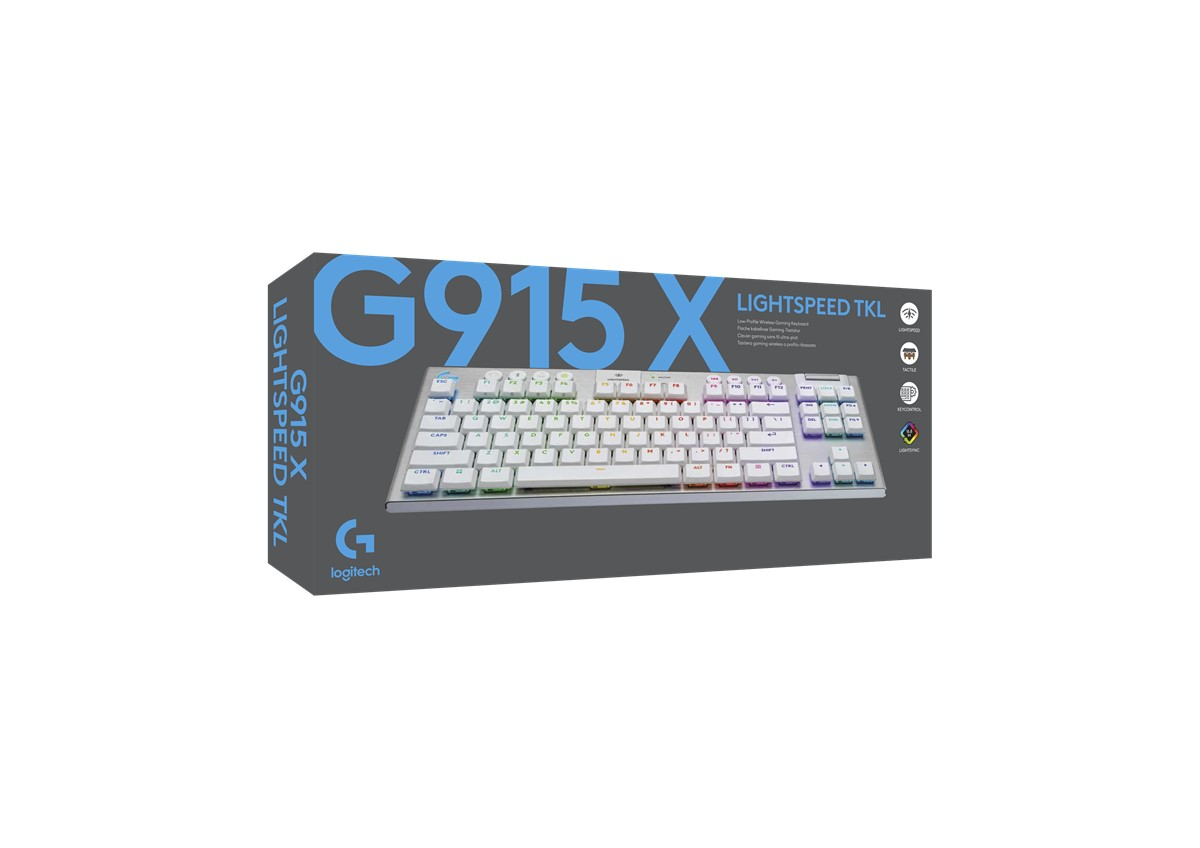 LOGITECH G G915 X Lightspeed TKL Kablosuz Oyuncu Klavyesi (US Layout ...