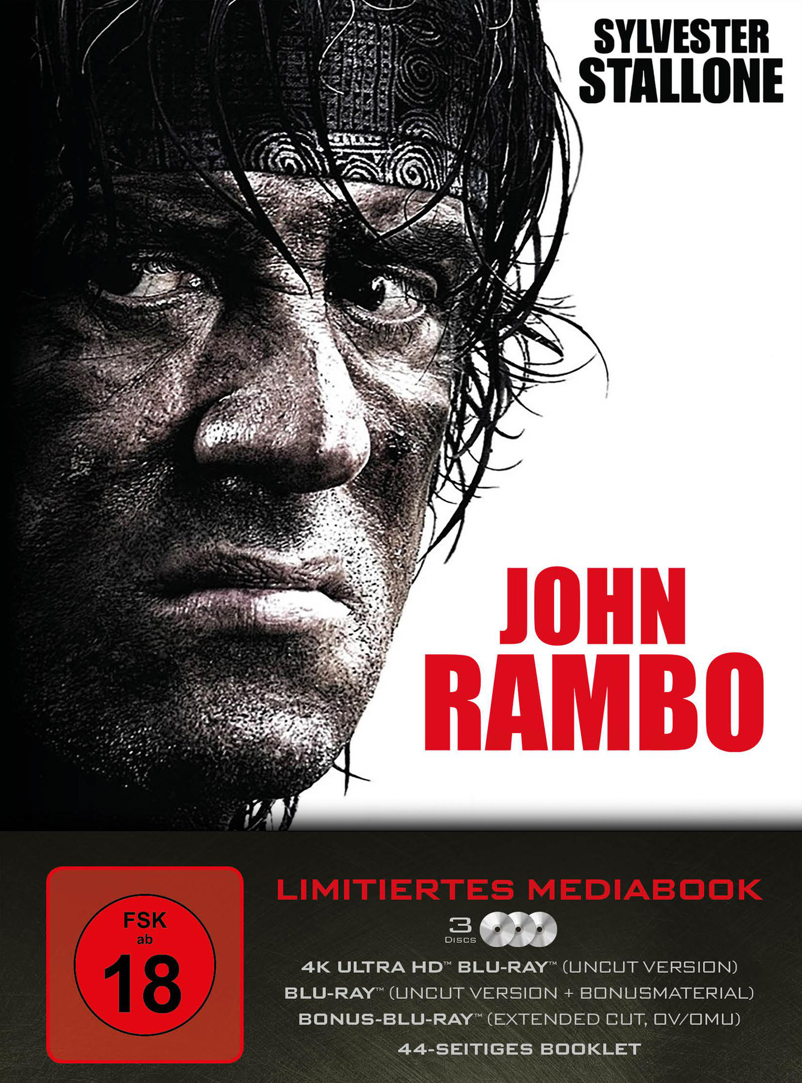 John Rambo 4K Ultra HD Blu-ray + Blu-ray | MediaMarkt