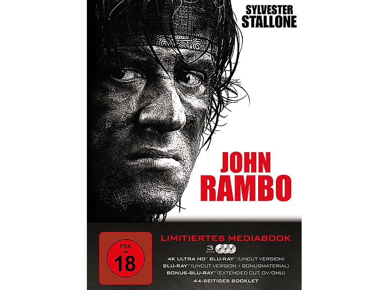John Rambo 4K Ultra HD Blu-ray + Blu-ray | MediaMarkt