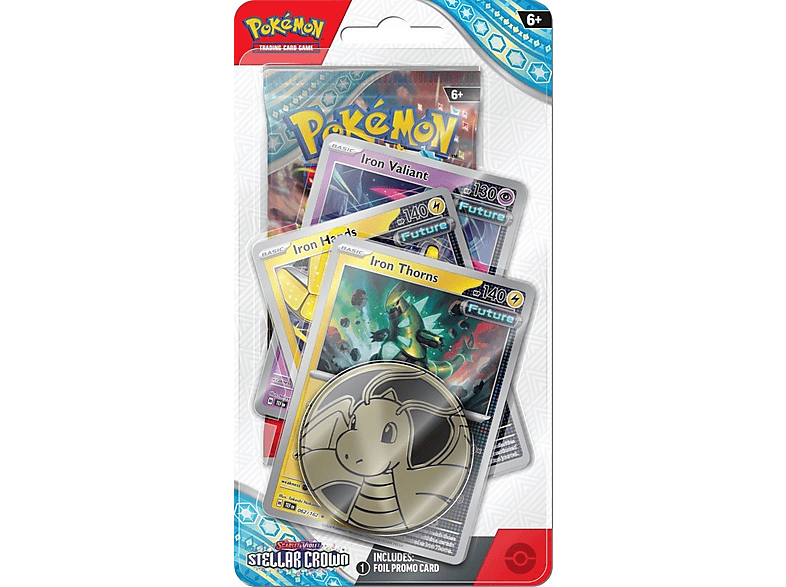 Karty do gry POKEMON TCG: Stellar Crown Premium Checklane | Iron Thorns ...