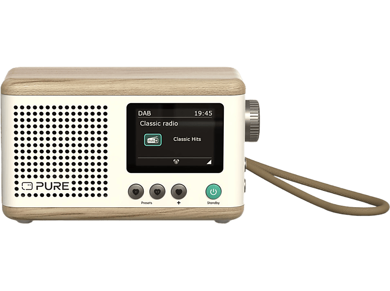 PURE Classic Mini DAB radio Wit | MediaMarkt