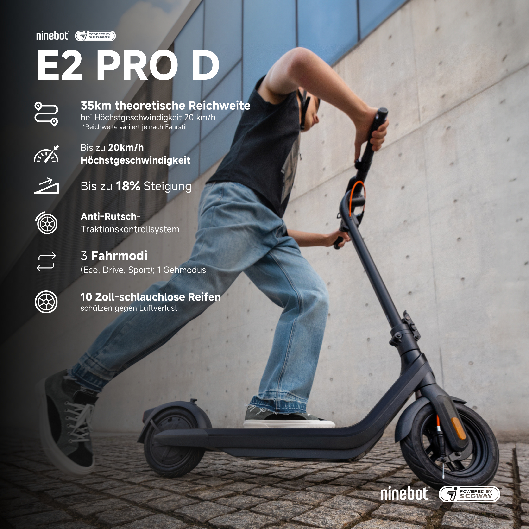 NINEBOT E2 PRO D E-Scooter bei MediaMarkt
