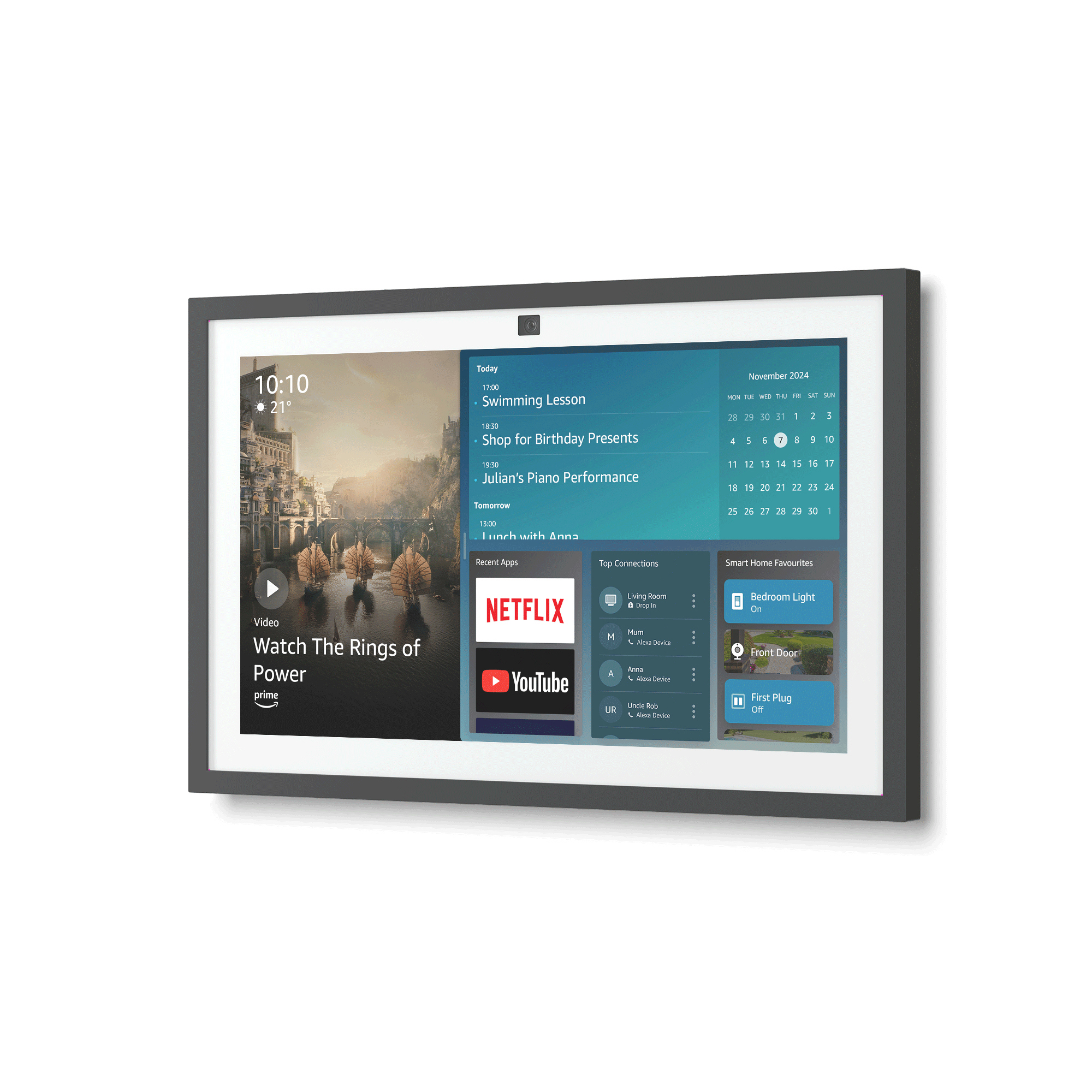AMAZON Echo Show 15 (2024) mit integriertem Fire TV und Alexa ...