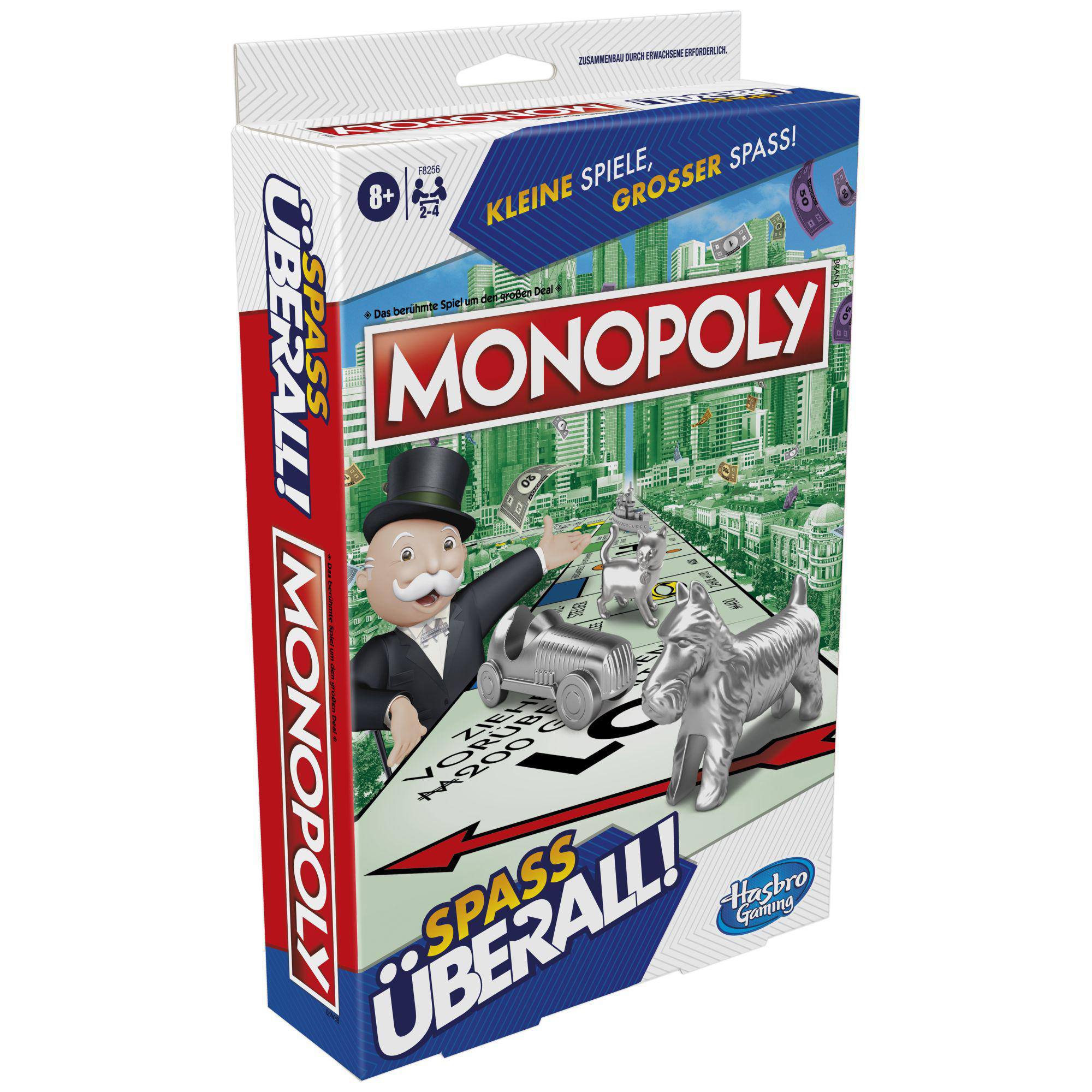 HASBRO Monopoly Kompakt Brettspiel Mehrfarbig | MediaMarkt