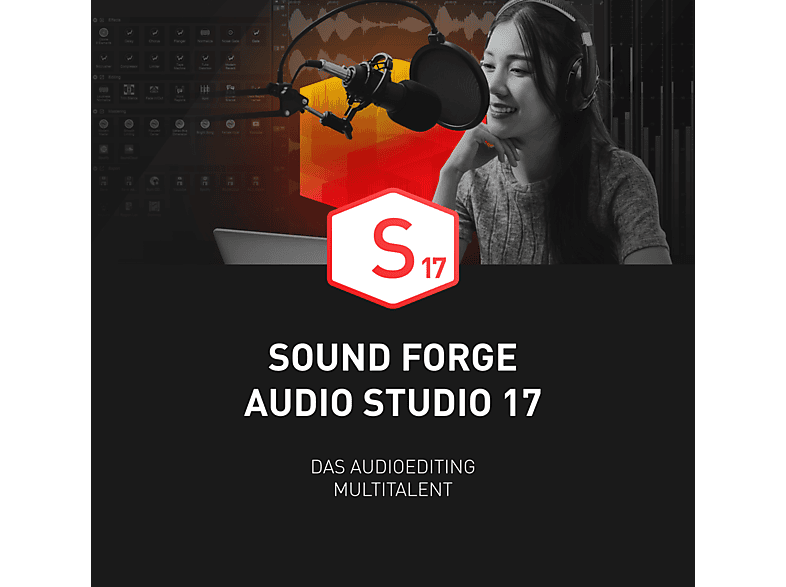 MAGIX SOUND FORGE Audio Studio 17, 1 User | [Download Code] | MediaMarkt