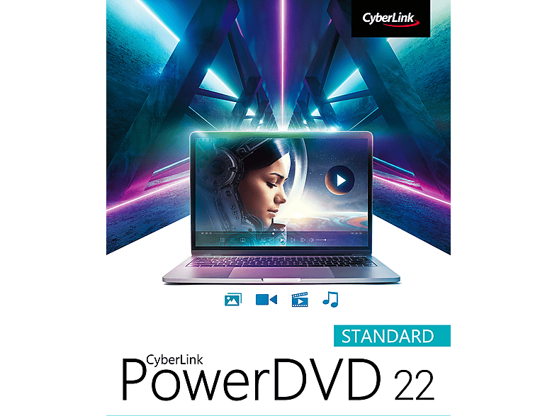 Cyberlink PowerDVD 22 Standard, 1 User | [Download Code] | MediaMarkt
