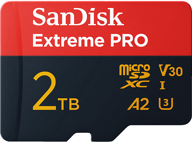 SANDISK Extreme PRO® UHS-I-Karte, Micro-SDXC Speicherkarte, 2 TB ...