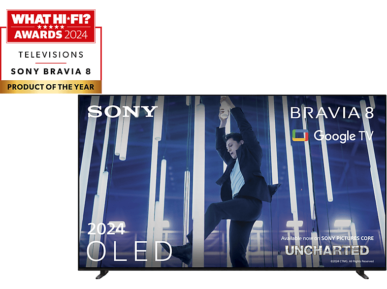 SONY K65XR80 BRAVIA 8 OLED 4K Ultra HD Google TV Smart televízió Sony ...