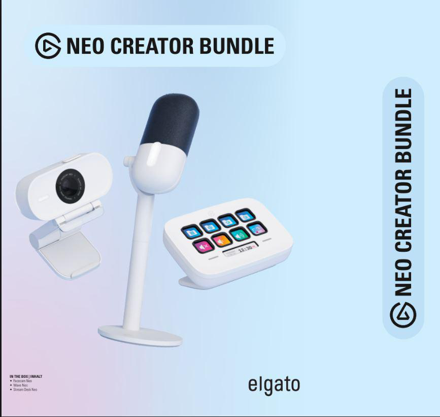 ELGATO Neo 3-in-1 Streaming Bundle, Weiß | MediaMarkt