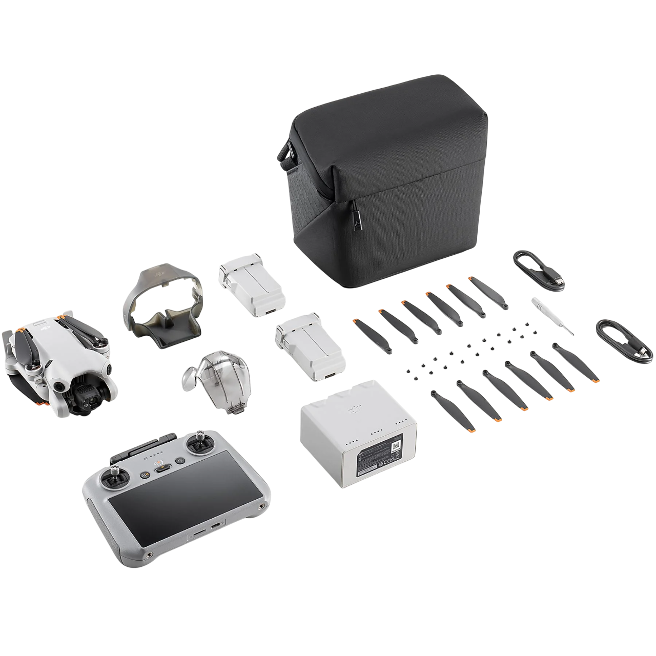 DJI Mini 4 Pro Fly More Combo Plus Drone (DJI RC 2 Ekranlı Kumandalı ...