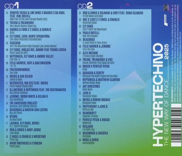 VARIOUS | HYPERTECHNO 2025 - The New Way Of Dance - (CD) | SATURN
