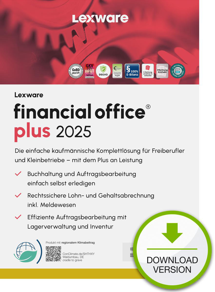 Lexware financial office plus 2025 1 Jahr | [PC] | MediaMarkt