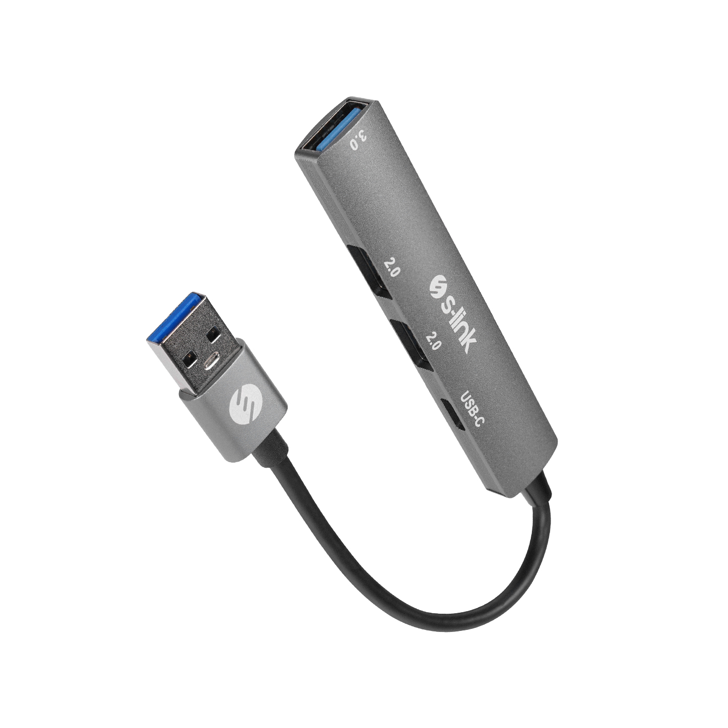 S-LINK SW-U322 2*USB2.0, 1*USB3.0, 1*Type-C Metal USB Hub Fiyat ...