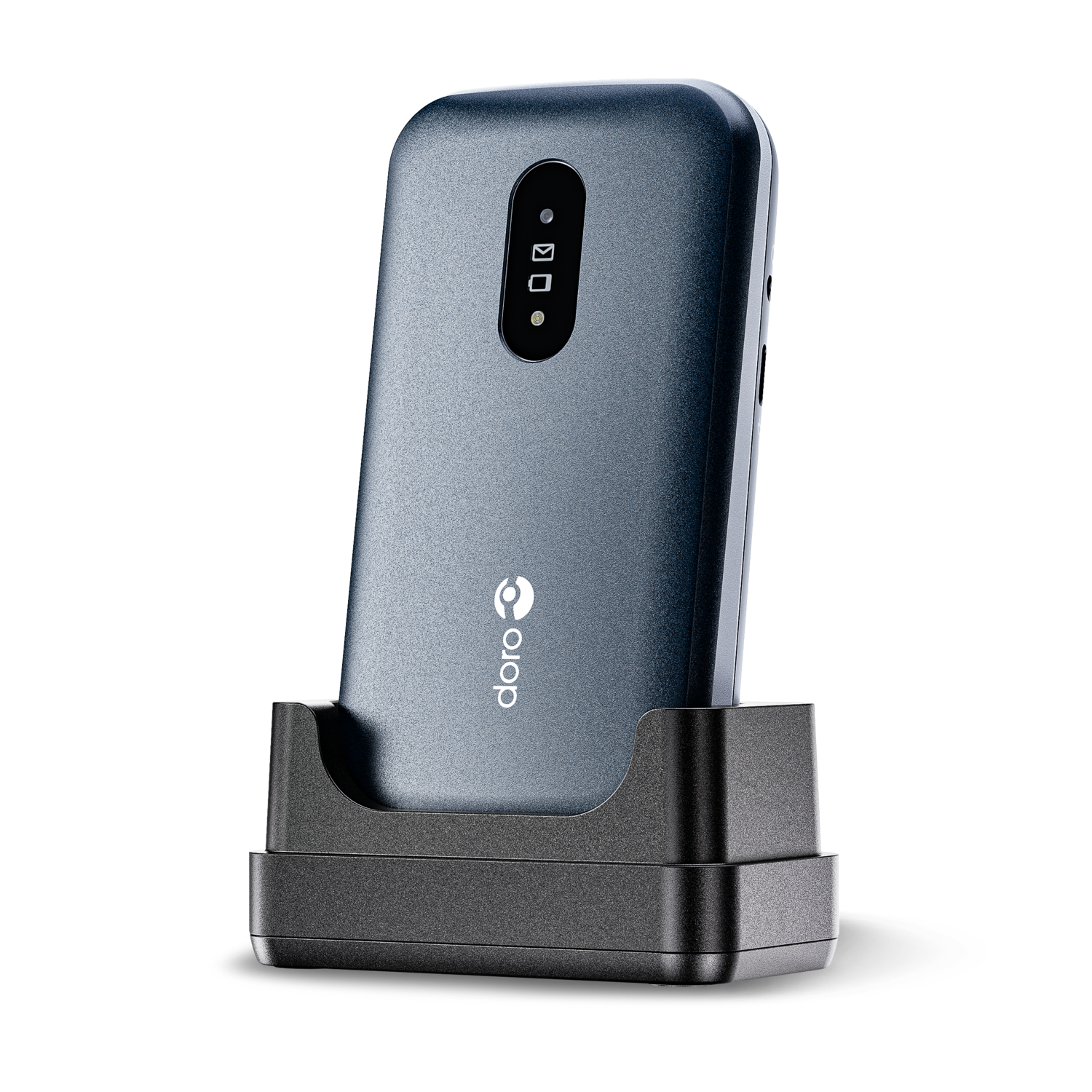 DORO 2820 | 4G Eenvoudige Klaptelefoon - Blauw-Wit - 17 MB Blauw ...