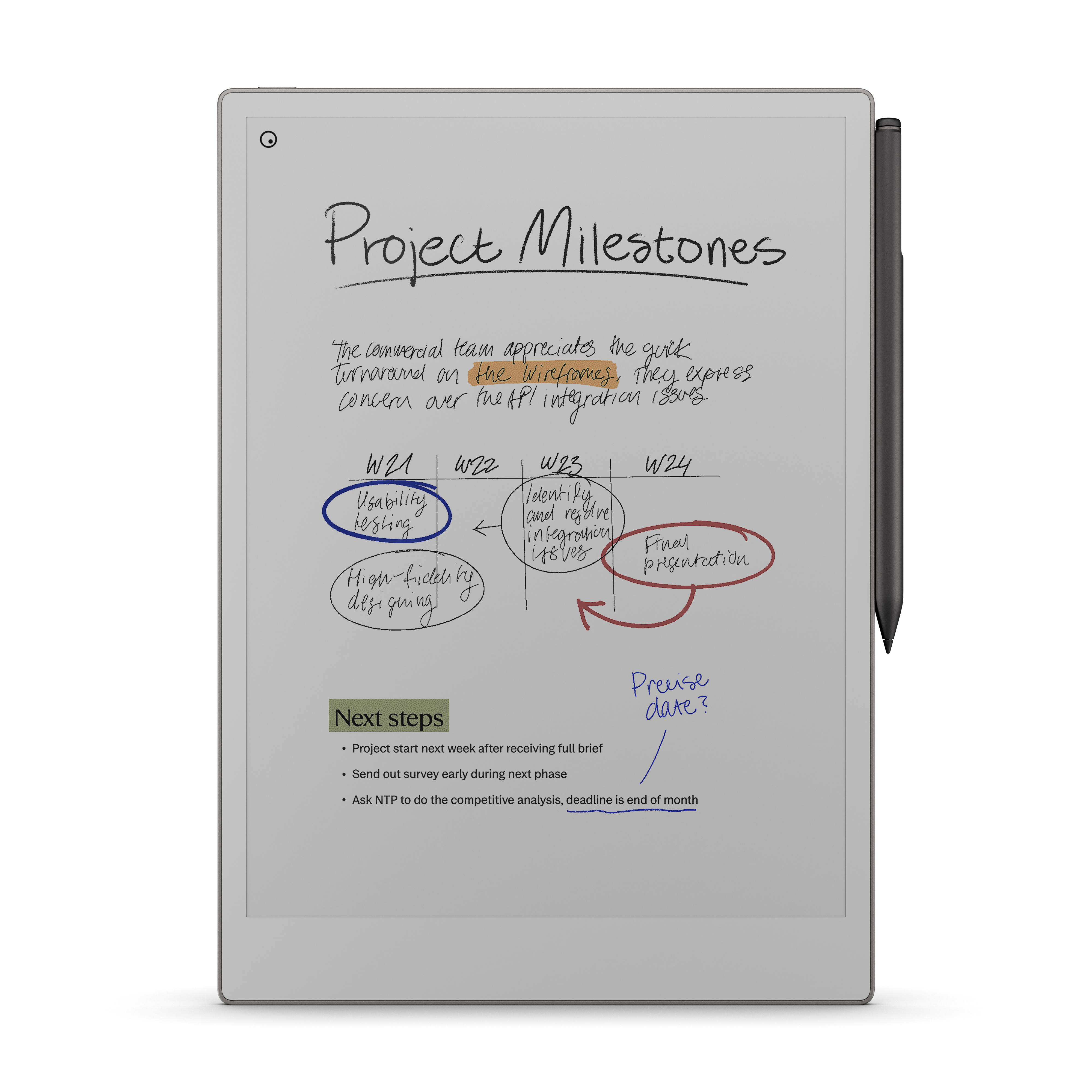 REMARKABLE RM81C-1000NW Paper Pro + MarkerPlus Grafiktablet, Schwarz ...