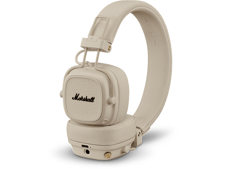 MARSHALL Major 5 Kablosuz Kulak Üstü Kulaklık Krem Fiyat & Özellik | MediaMarkt