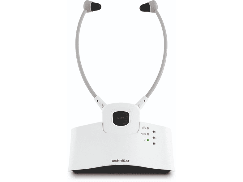 TECHNISAT StereoMan ISI 3 | Funkkopfhörer, Weiß | MediaMarkt