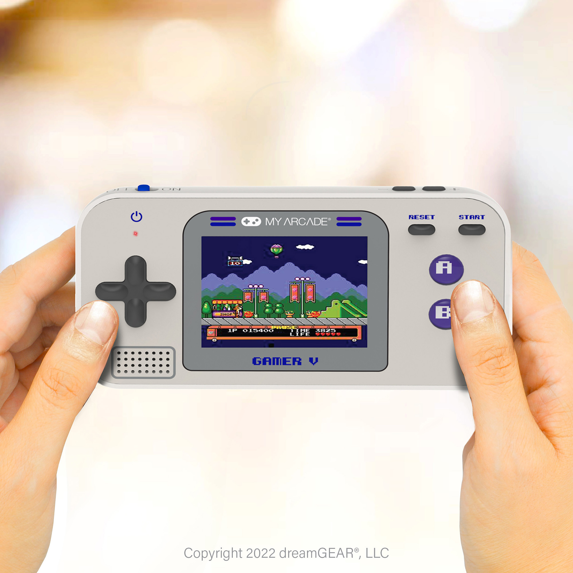 MYARCADE Gamer V Retro Konsol 220 Oyun Gri Mor Fiyat & Özellik | MediaMarkt