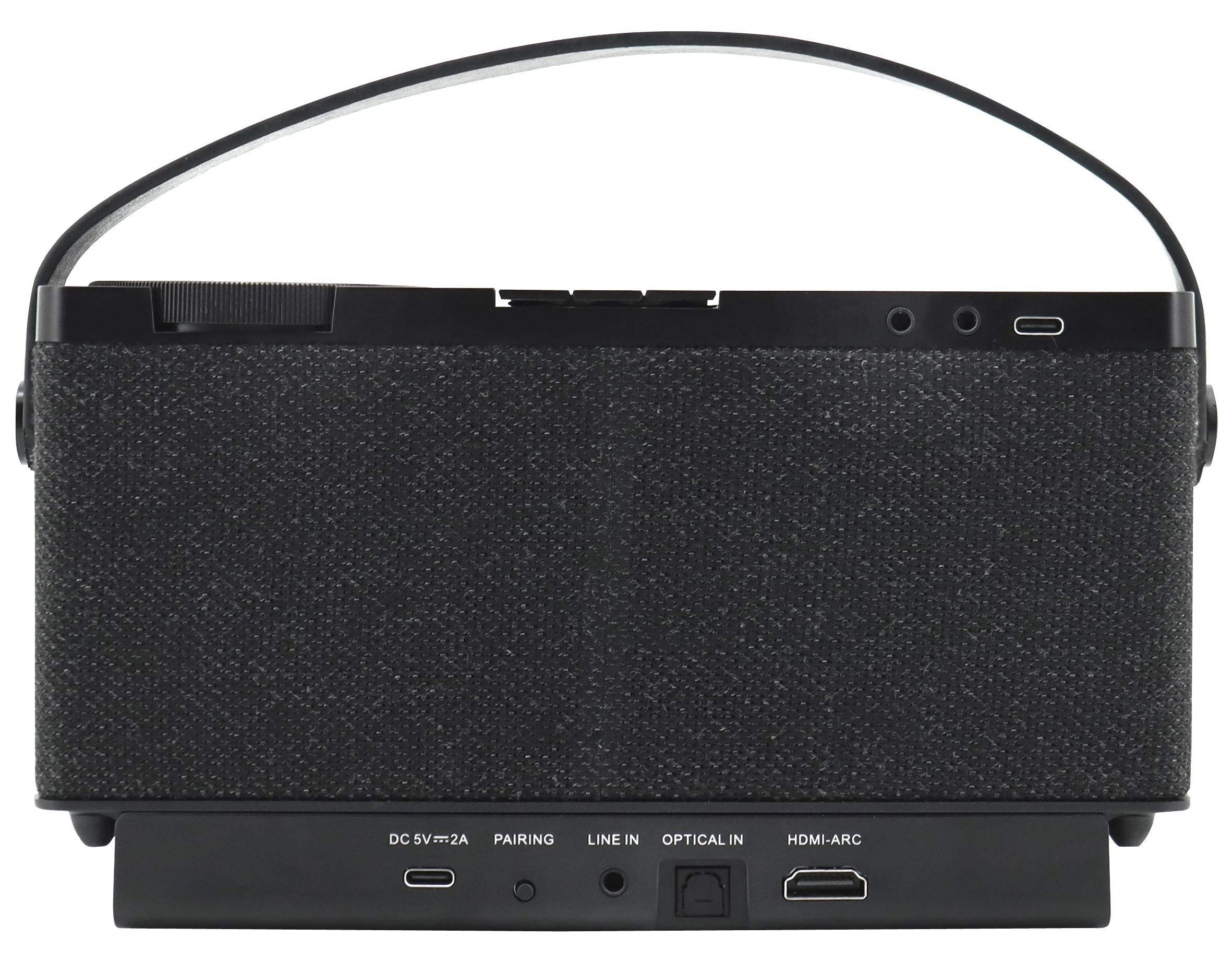 Lautsprecher SOUNDMASTER TVL 24 SW Horst, Lautsprecher, Schwarz) 2x 5 ...