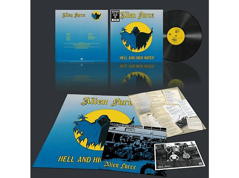 Alien Force | Alien Force - Hell And High Water (Black Vinyl) - (Vinyl ...