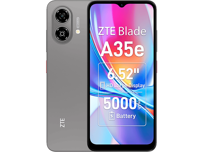 ZTE ZTE Blade A35e | 64GB - Zilver Grijs - 64 GB Zilver kopen? | MediaMarkt