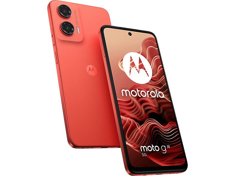MOTOROLA moto g35 5G 128 GB Guava Red Dual SIM 128 Guava Red Ja ...