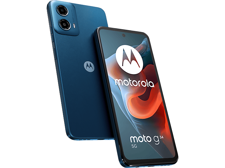 MOTOROLA moto g34 5G 128 GB Ocean Green Dual SIM 128 Ocean Green Ja ...