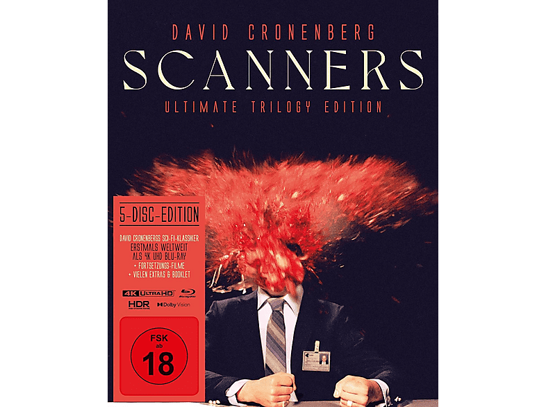 Scanners | Ultimate Trilogie Edition [4K Ultra HD Blu-ray] | MediaMarkt