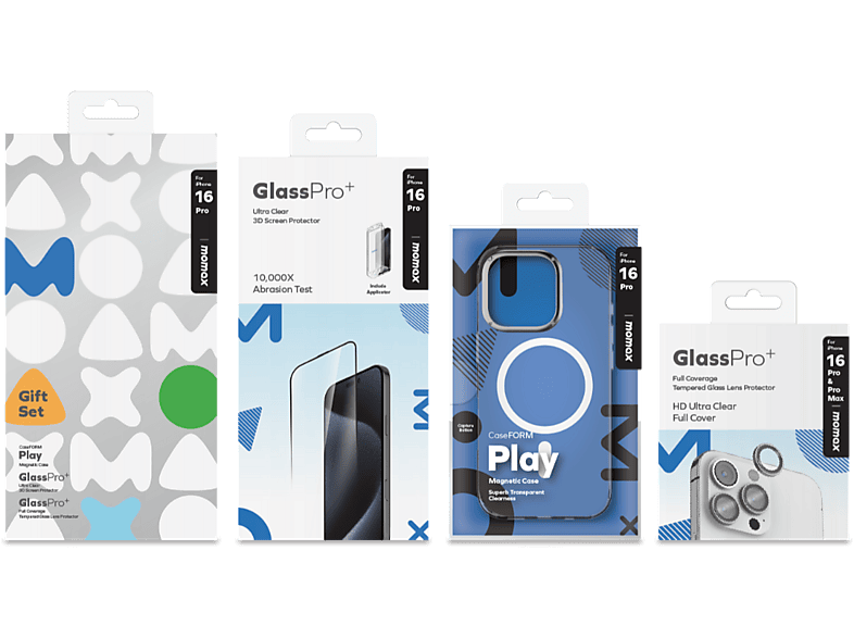 MOMAX iPhone 16 Pro Protection Bundle Set Fiyat & Özellik | MediaMarkt