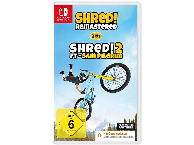 Shred! Remastered + Shred! 2 (Code in a Box) | [Nintendo Switch ...