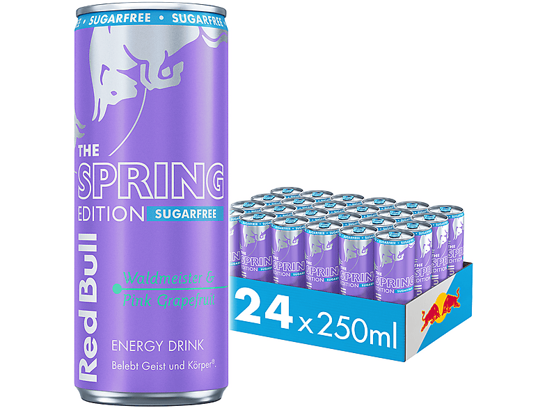 RED BULL Spring Edition Waldmeister & Pink Grapefruit Sugarfree Energy ...