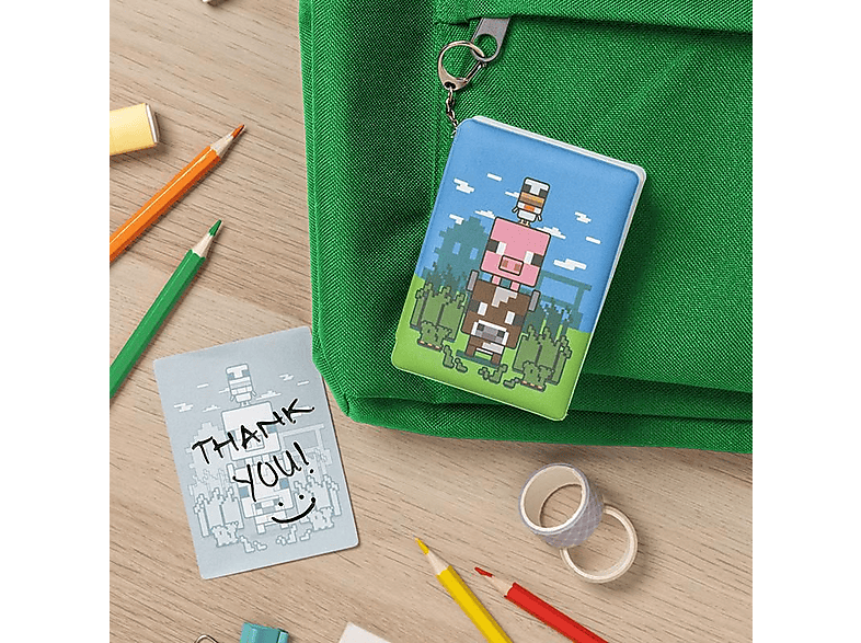 Minecraft | Mini Puffy Notepad kulcstartó | MediaMarkt