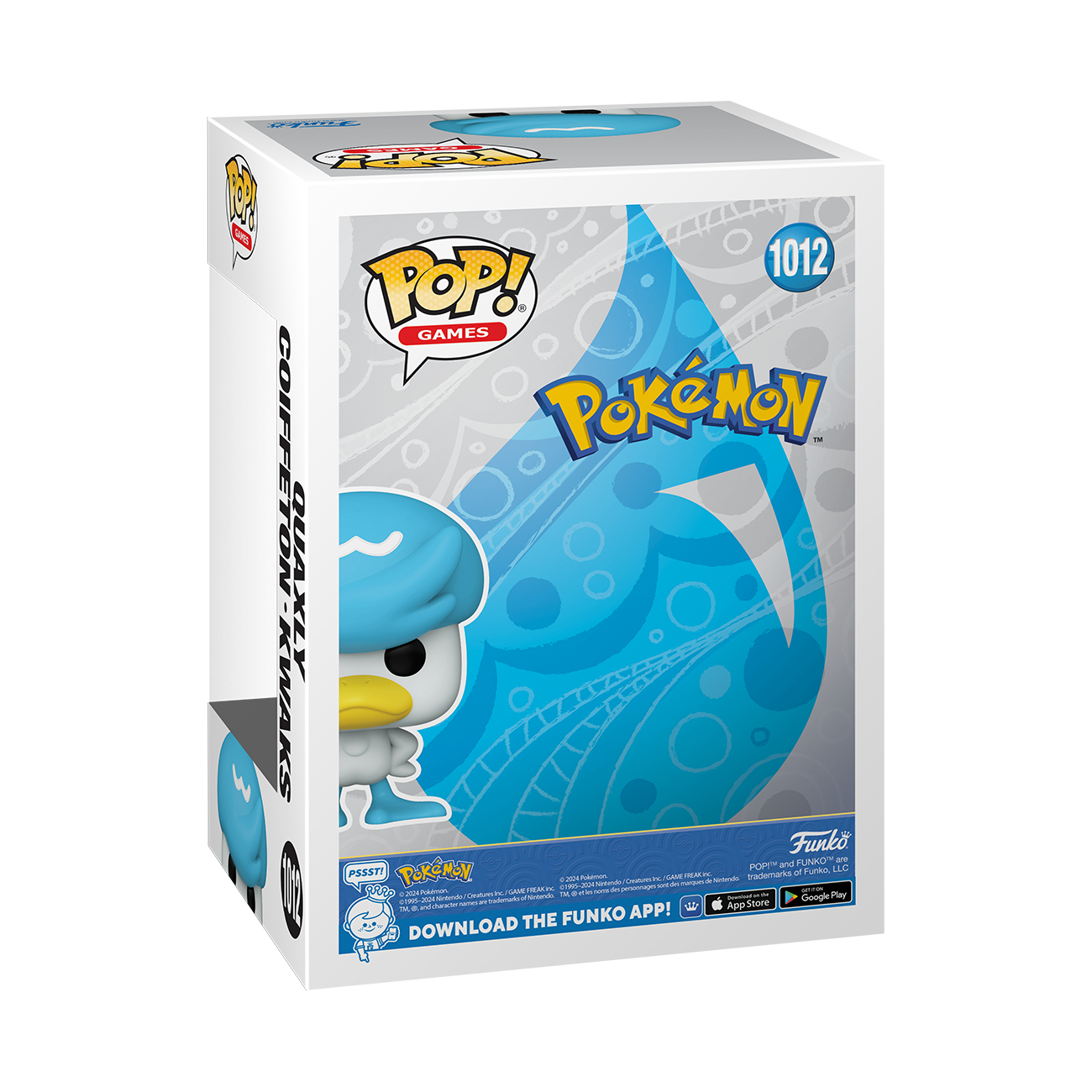 FUNKO POP Pokemon Quaxly, 10 cm Vinyl Figur | MediaMarkt