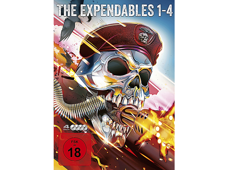 The Expendables 1-4 Box DVD | MediaMarkt