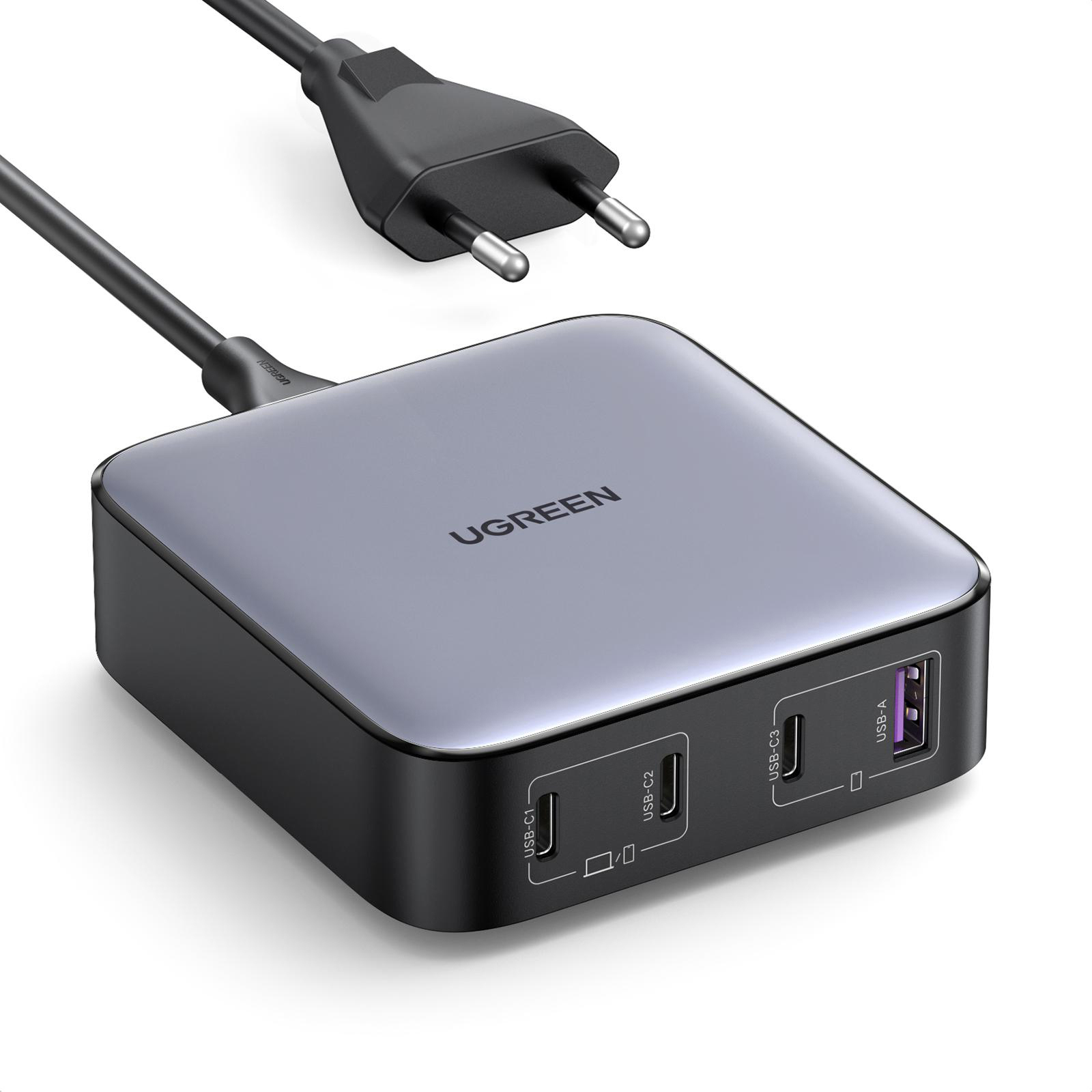 UGREEN Nexode 100W Desktop Charger Universal, Dark Gray Ladegeräte ...