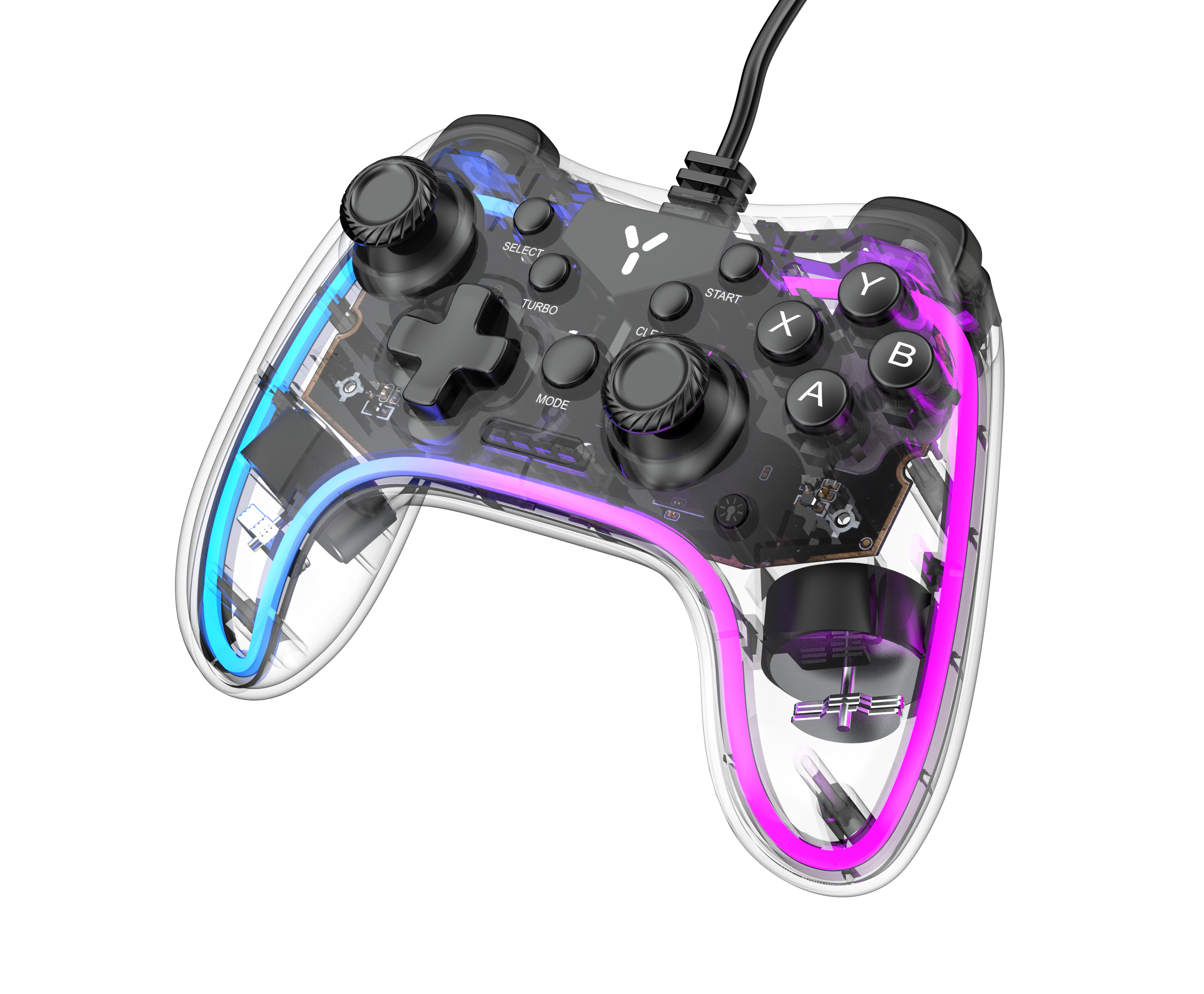 ISY IGP-1000-TP Gaming Controller Transparent für PC, Android | MediaMarkt