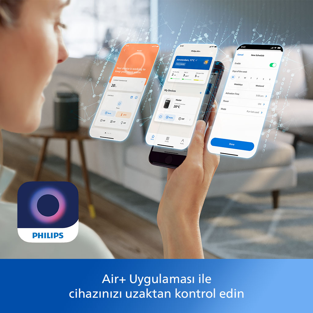 PHILIPS CX3120/01 Fanlı Seramik Kompakt Isıtıcı Fiyat & Özellik ...