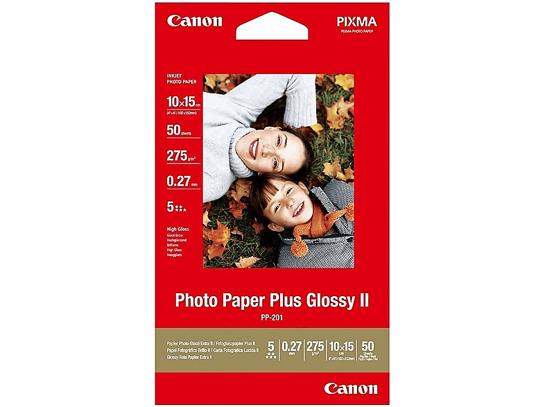 CANON Plus Glossy II (PP-201) Fotoğraf Kağıdı Beyaz Fiyat & Özellik ...