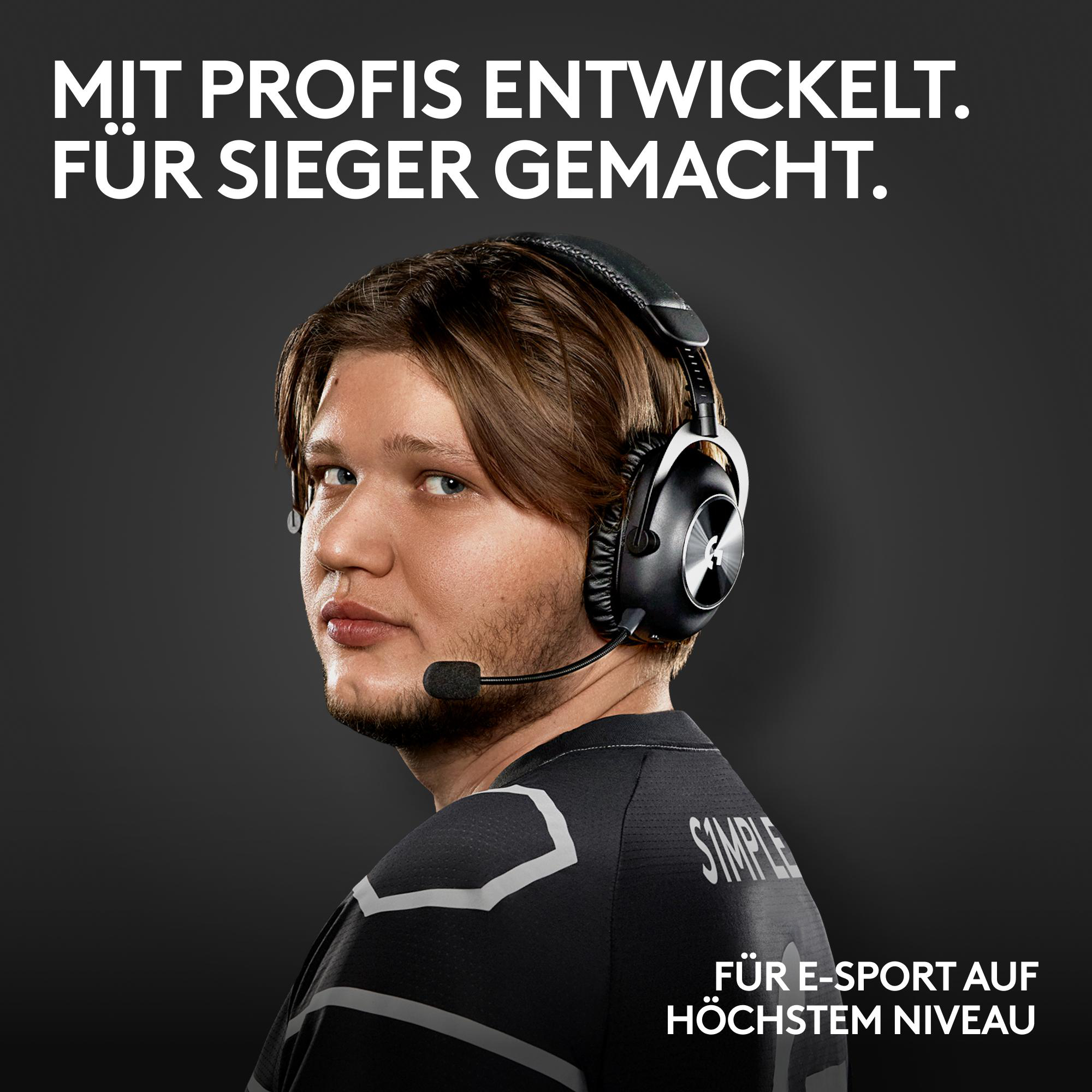 LOGITECH PRO X 2 LIGHTSPEED + Stand, Over-ear Gaming-Headset + Ständer ...