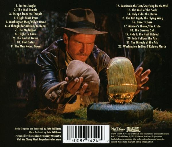 John Williams | Indiana Jones and the Raiders of the... (CD) - (CD ...