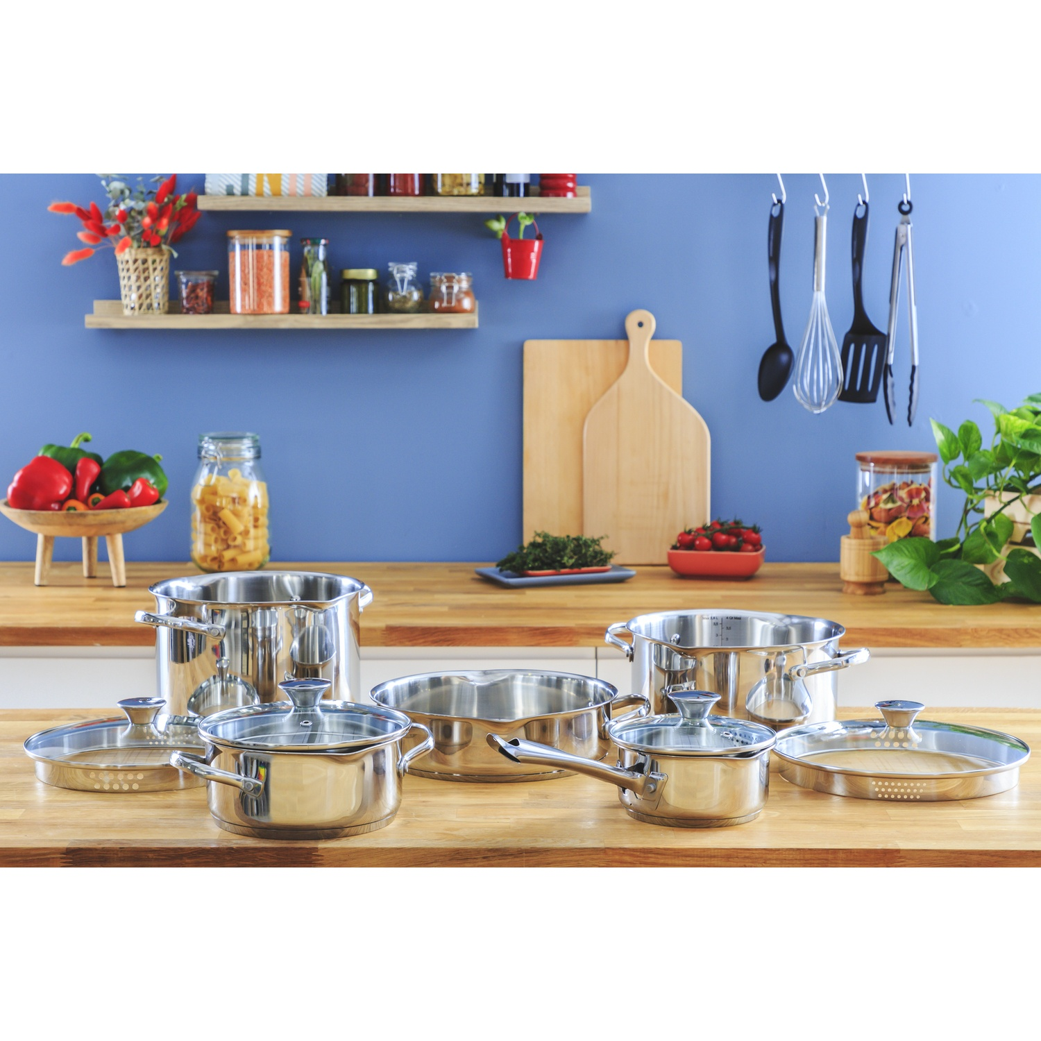 Set Pentole per induzione e gas LAGOSTINA BATTERIA SMART | MediaWorld.it