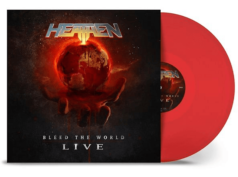 Heathen | Heathen - Bleed the World:Live(Transparent Red Vinyl ...