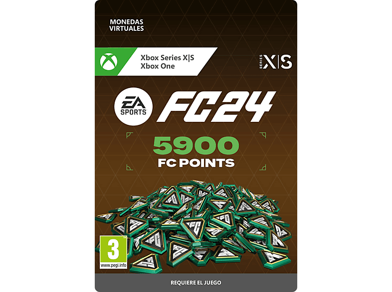 Xbox Series X|S & Xbox One EA SPORTS FC 24 -5900 FC Points (Código de ...
