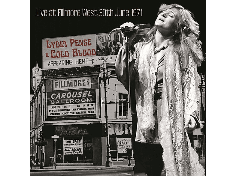 Lydia And Cold Blood Pense | Live at the Fillmore West June 30, 1971 ...