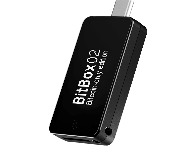 BITBOX 02 Bitcoin-only Edition, Hardware Wallet, USB-C, Schwarz ...