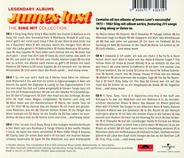 James Last | James Last - BIG BOX - The Sing mit Collection (5 CD ...